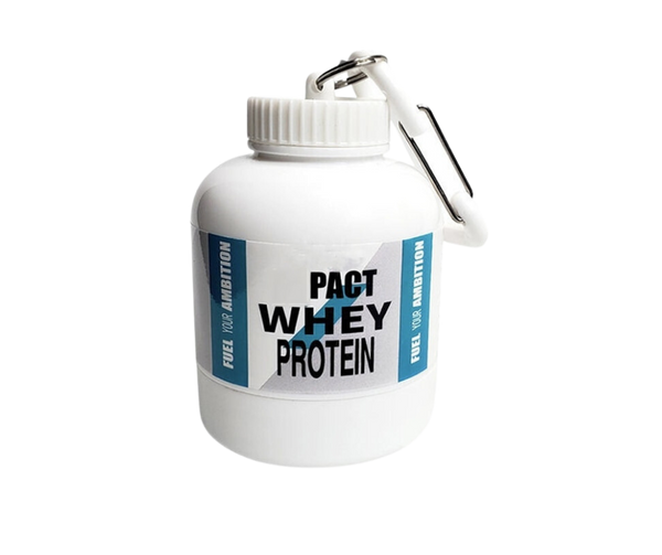 PACT Mini Whey Protein Keychain (Double Scoop Size) – Cool Gym Stuff