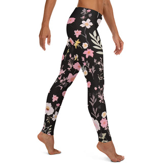 Multicolor Floral Print Women's Leggings – Cool Gym Stuff