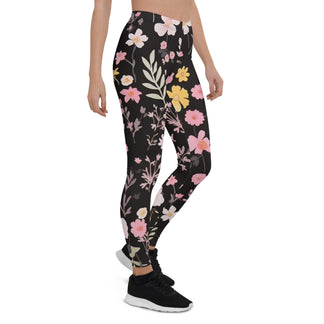 Multicolor Floral Print Women's Leggings – Cool Gym Stuff
