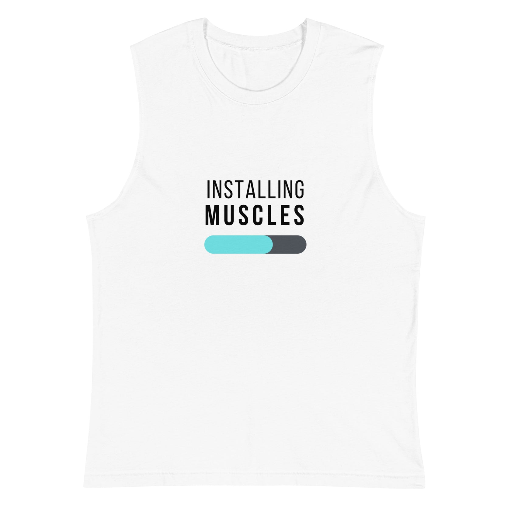 INSTALLING MUSCLES Muscle Shirt – Cool Gym Stuff